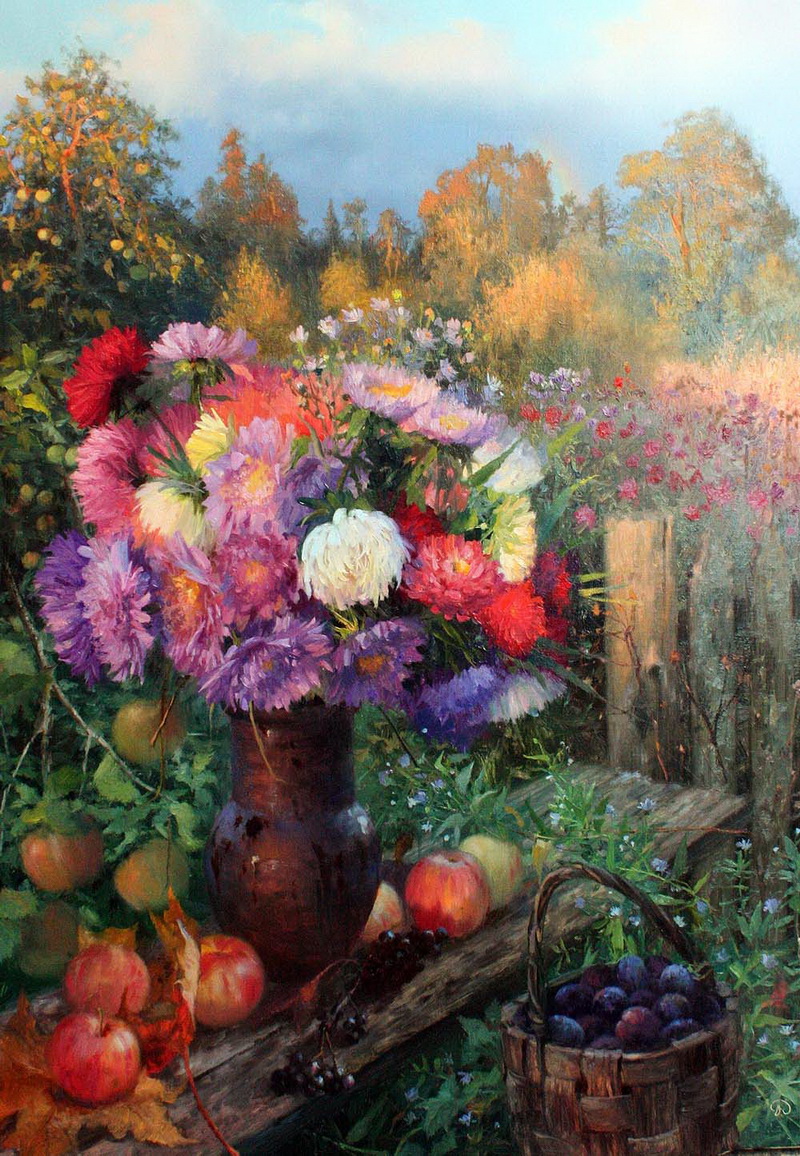 Vladimir Zhdanov, 1959 | Siberian landscape painter | Tutt'Art ...